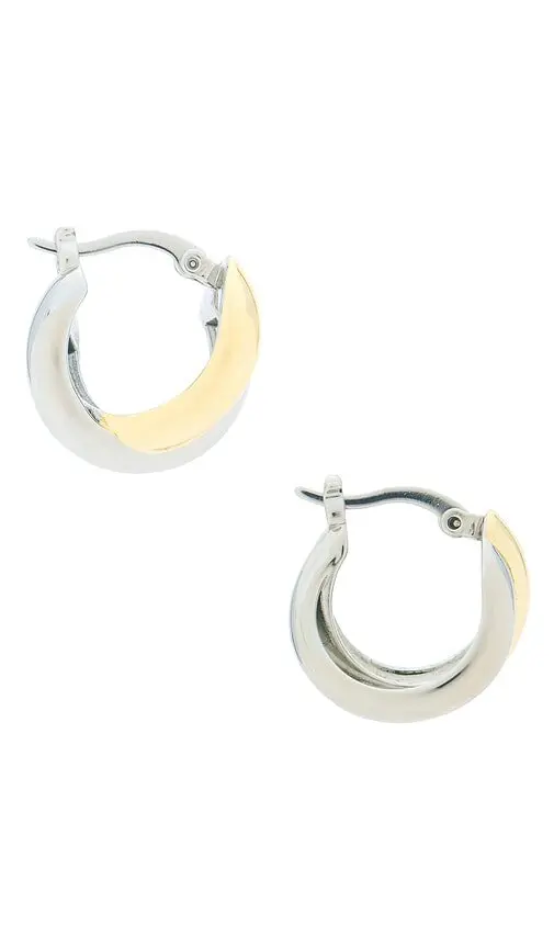 Shashi Ross Hoop Earrings - Gold