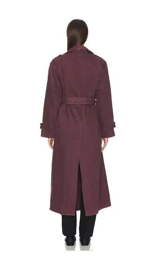 ICON DENIM LOS ANGELES Snow Trench Coat