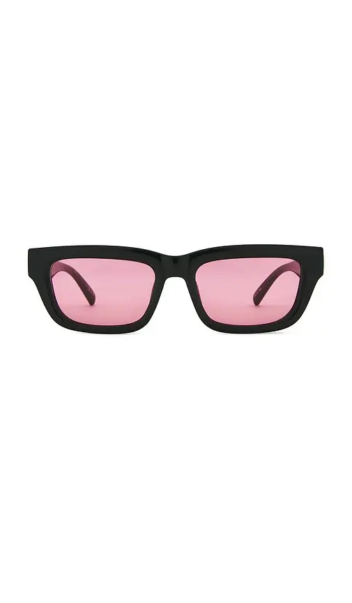 Le Specs Le Castle Sunglasses - Black