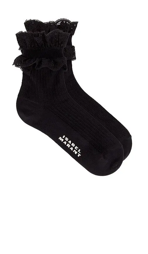 Isabel Marant Tanita Socks - Black