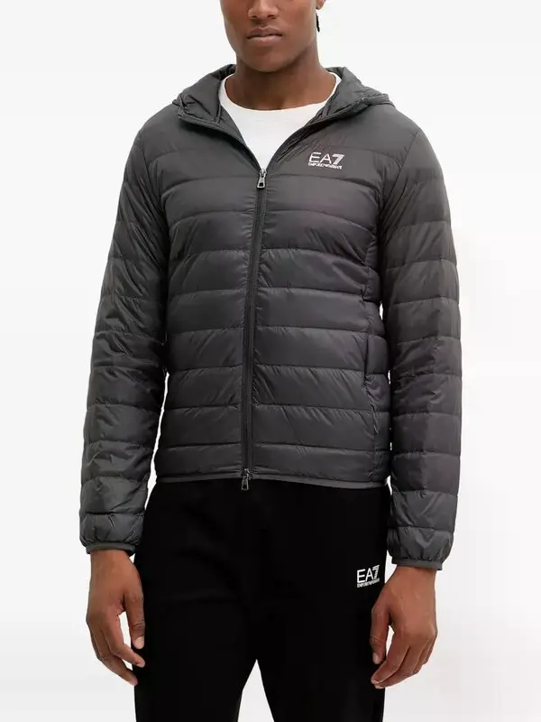 Emporio Armani Quilted Hooded Jacket