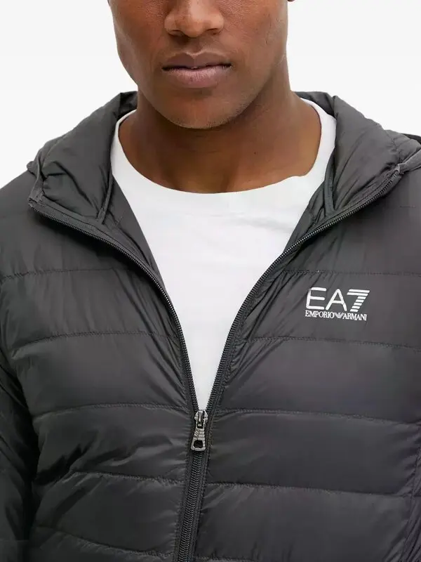 Emporio Armani Quilted Hooded Jacket
