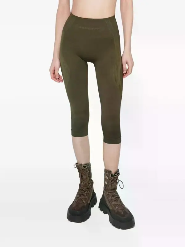 MISBHV Jacquard Logo Capri Leggings