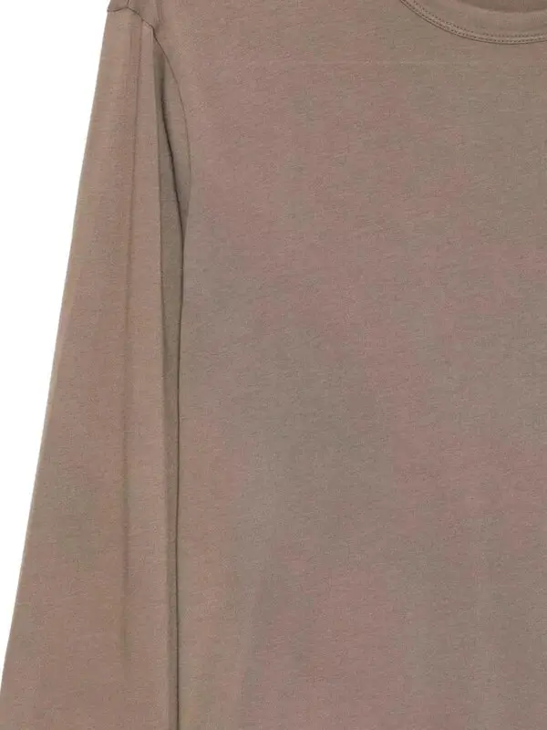 JAMES PERSE Lotus Long Sleeve T-shirt - Brown