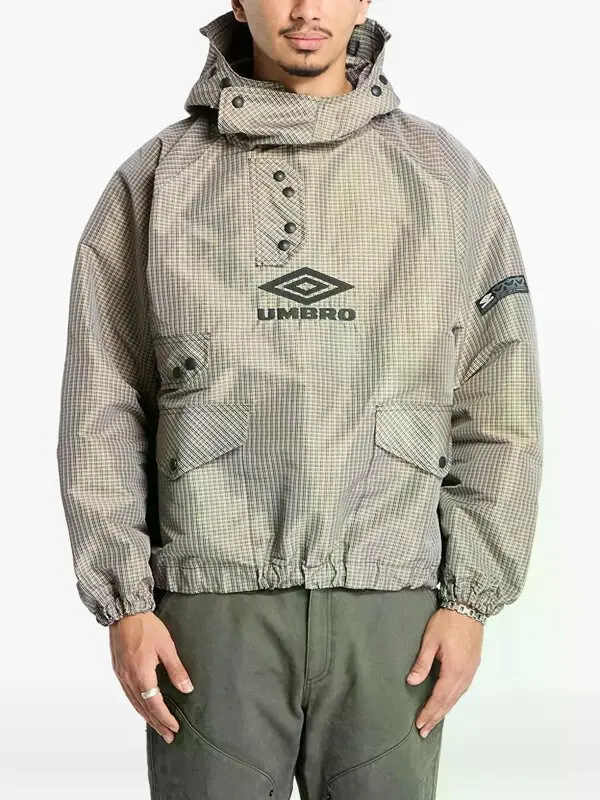 UMBRO Check Hooded Jacket