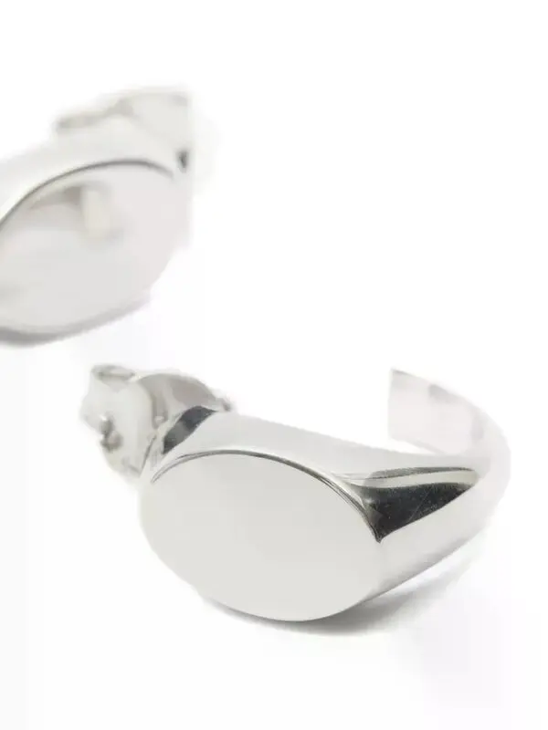 MAISON MARGIELA Logo Signet Earrings
