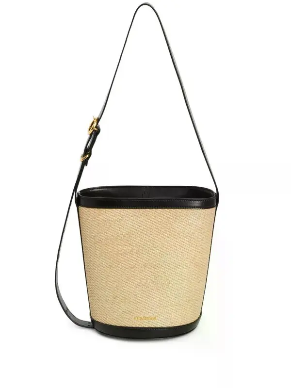 JIL SANDER Cannolo Bucket Bag - Neutrals
