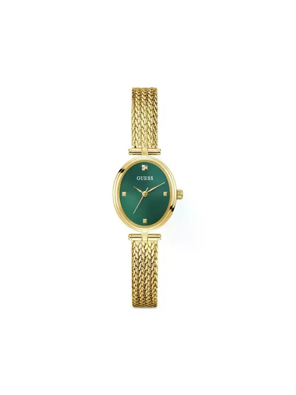 Guess 24mm Stainless Steel Quartz Watch - Green