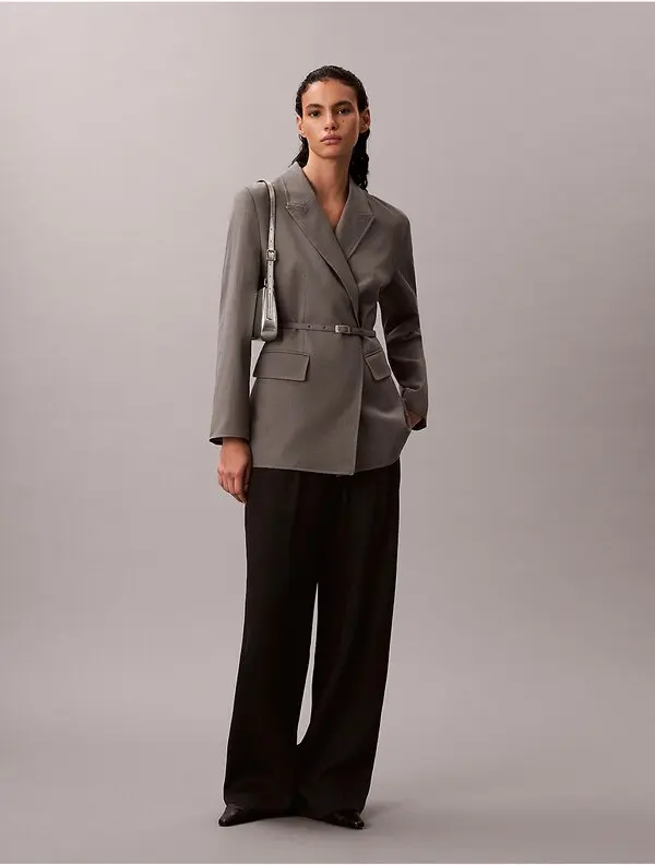 Calvin Klein Belted Blazer