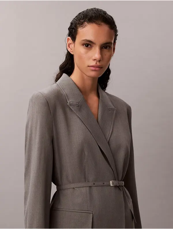 Calvin Klein Belted Blazer