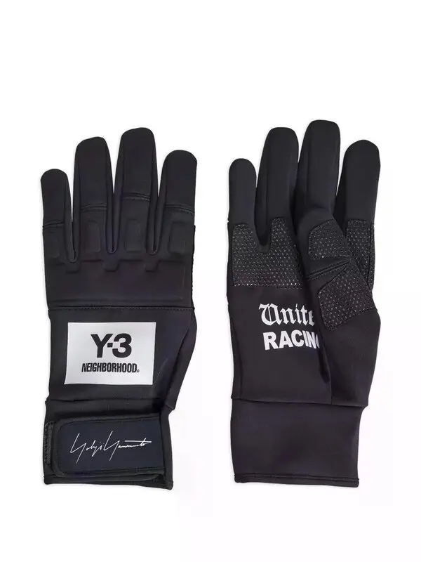 Y3 X Neighborhood Gloves - Black