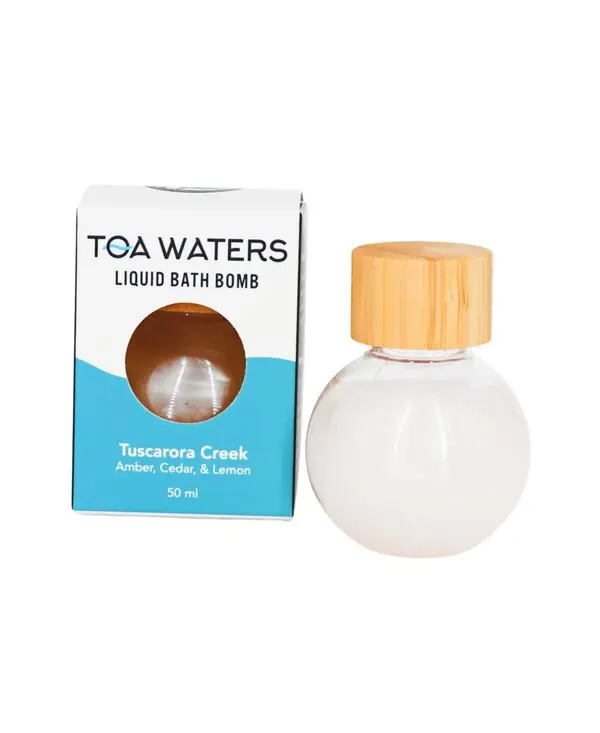 TOA WATERS Tuscarora Creek Liquid Bath Bomb - No Color