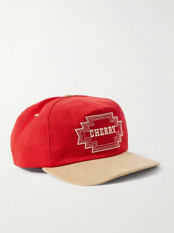 CHERRY LOS ANGELES Navajo Baseball Cap - Red