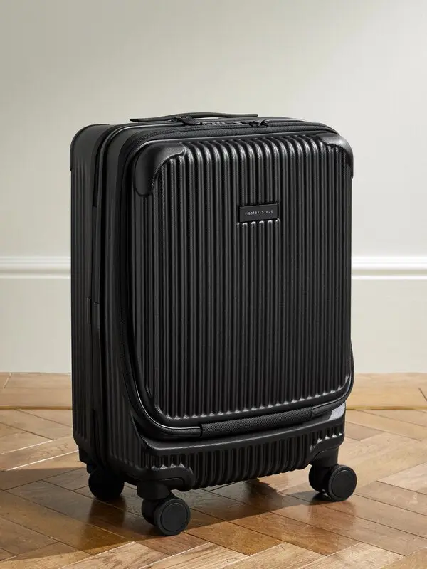 MASTER-PIECE CO Polycarbonate Carry-on Suitcase - Black