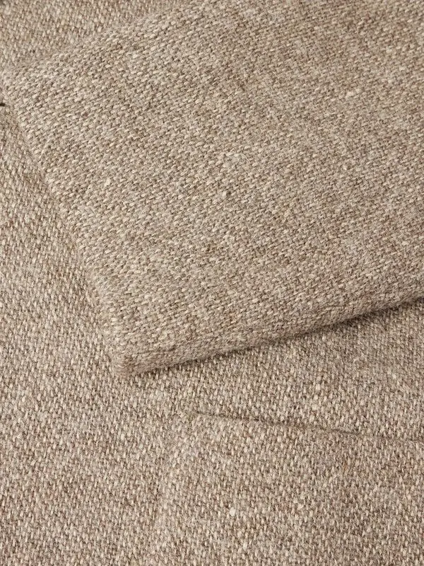 Our Legacy Embrace Virgin Wool And Hemp-blend Blazer - Neutrals