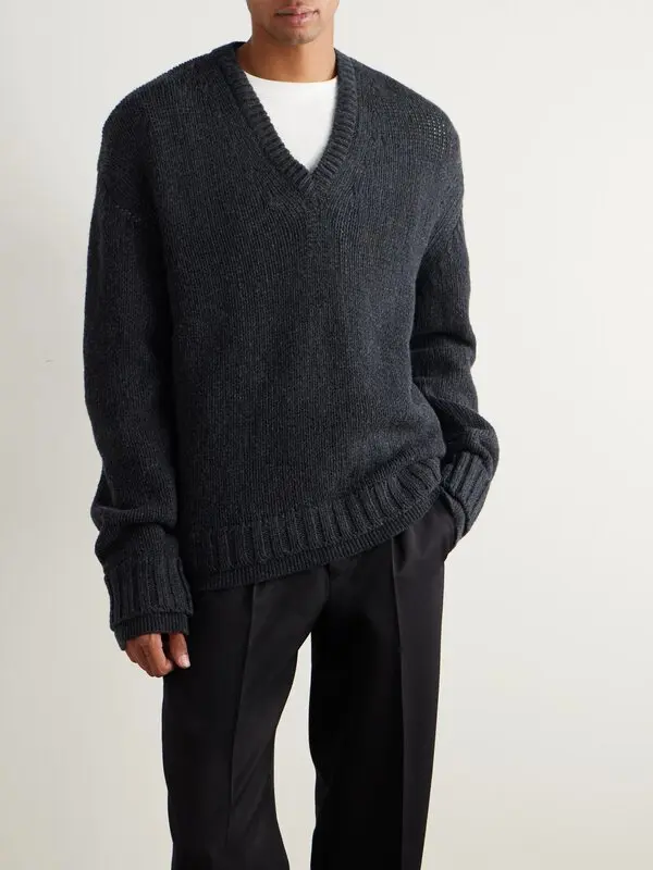 Our Legacy Merino Wool Sweater - Gray