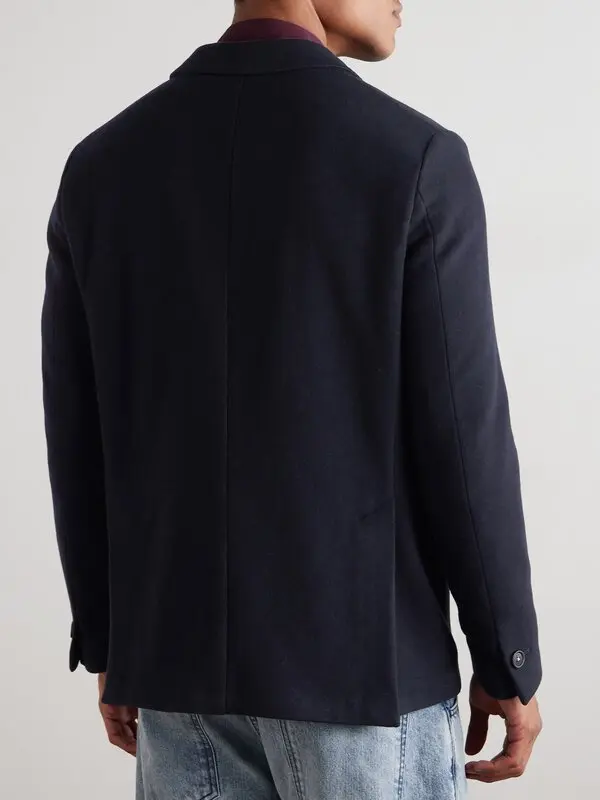 Massimo Alba Brando Double-breasted Cashmere Blazer