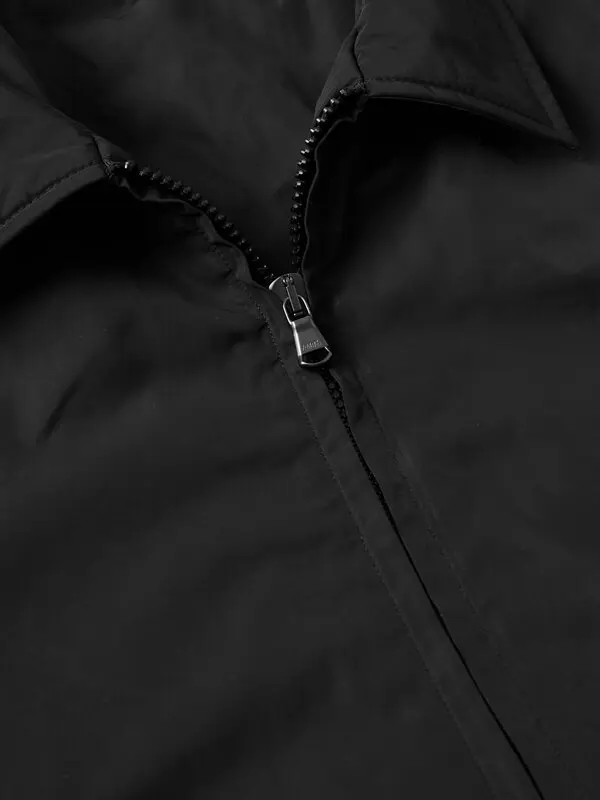 JAMES PERSE Padded Recycled-twill Bomber Jacket