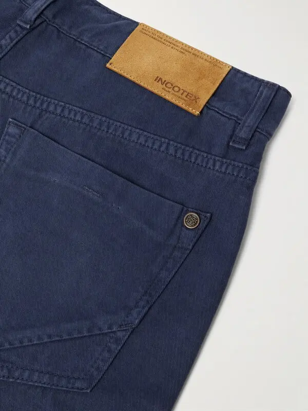 SLOWEAR Incotex Division Slim-fit Tapered Jeans - Blue
