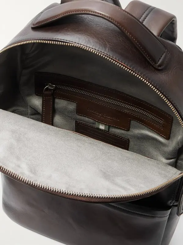 Officine Creative Quentin 20 Leather Backpack