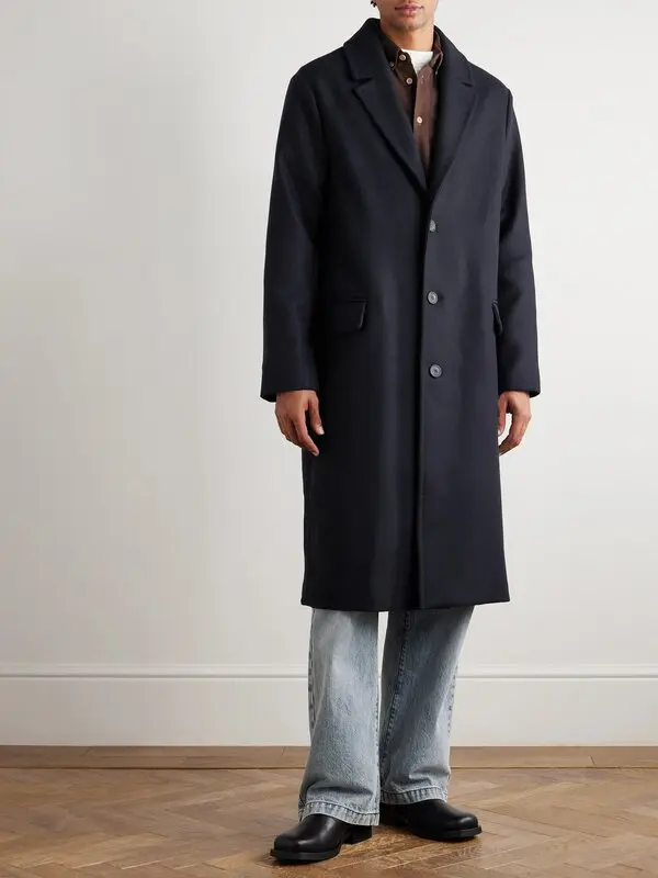 Altea Coleman Wool-blend Twill Coat