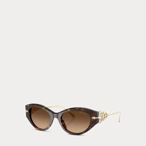 Ralph Lauren Western Cat-eye Sunglasses - Dark Havana