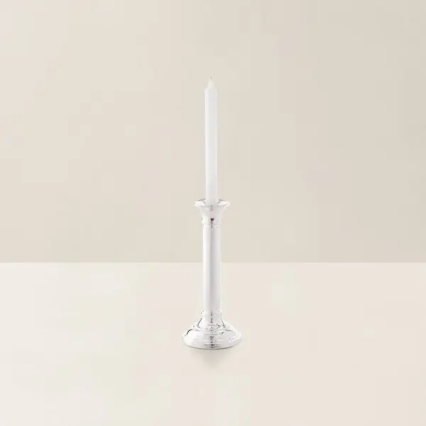 Ralph Lauren Durban Candlestick Holder - Silver