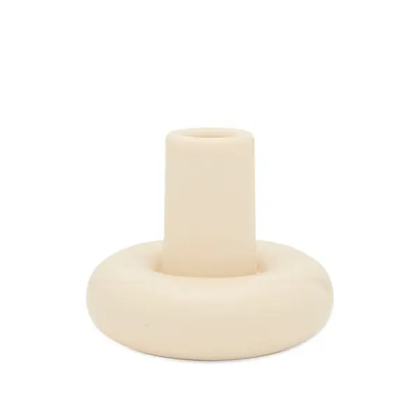 GUSTAF WESTMAN Chunky Candle Holder 90mm - Cream
