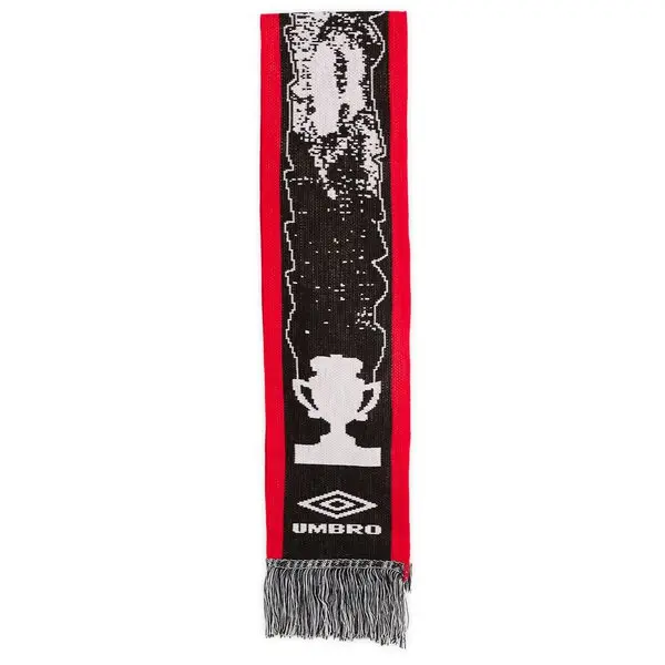 UMBRO BY SLAM JAM Cult Unity Scarf - Black Red