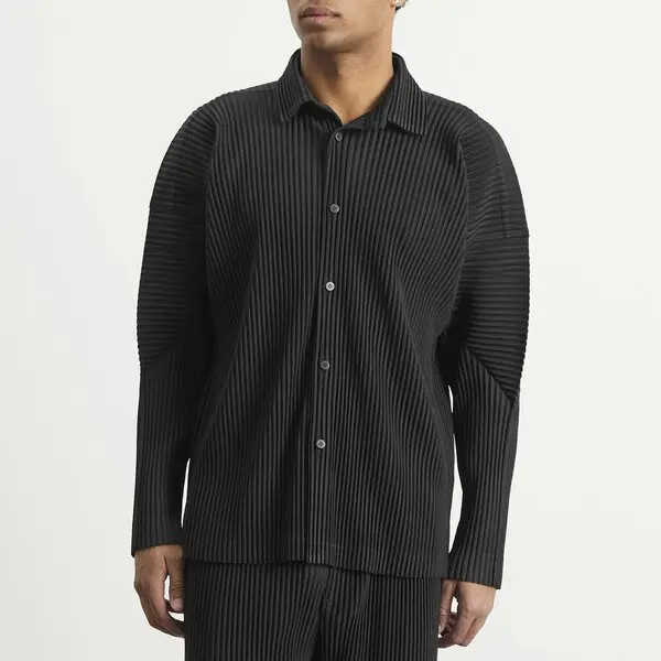HOMME PLISSE Button Down Shirt