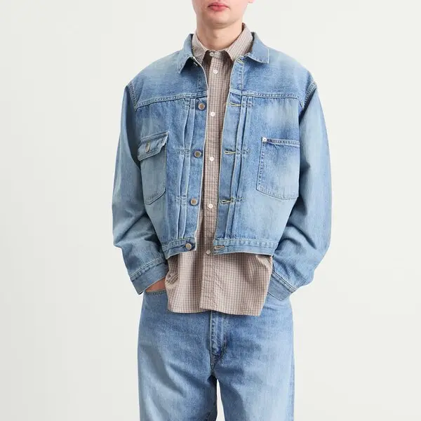 UNLIKELY DRY GOODS Time Travel Trucker Jacket