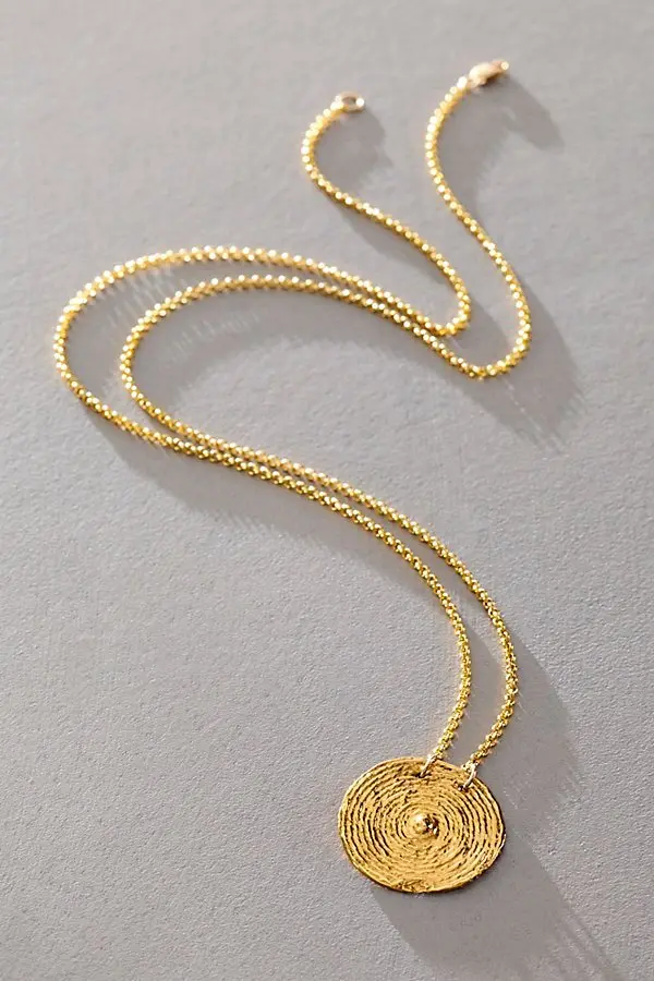 COG Sol Pendant Necklace - Gold