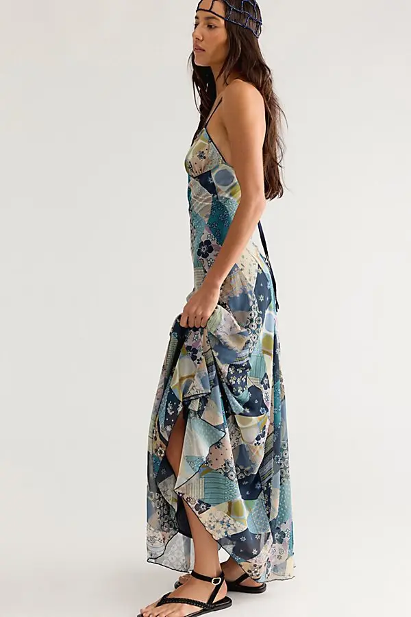 Free People Patchwork Maxi Dress