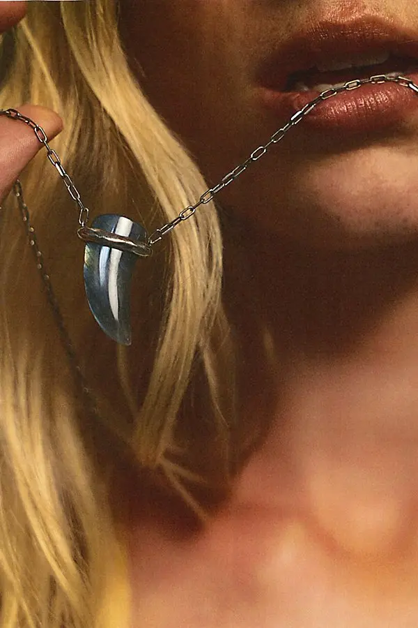Pamela Love Fp X Labradorite Aris Pendant Necklace
