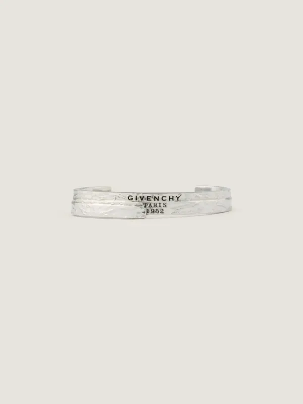 Givenchy Tape Cuff Bracelet - Antic Silvery