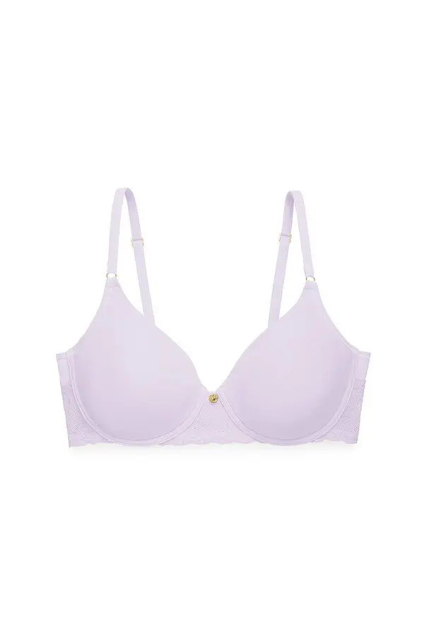 Natori Bliss Perfection Contour Underwire Bra - Purple