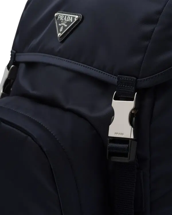 Prada Re-nylon And Saffiano Leather Backpack
