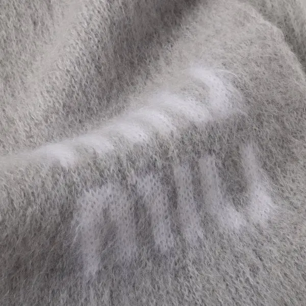 Miu Miu Wool And Mohair Scarf