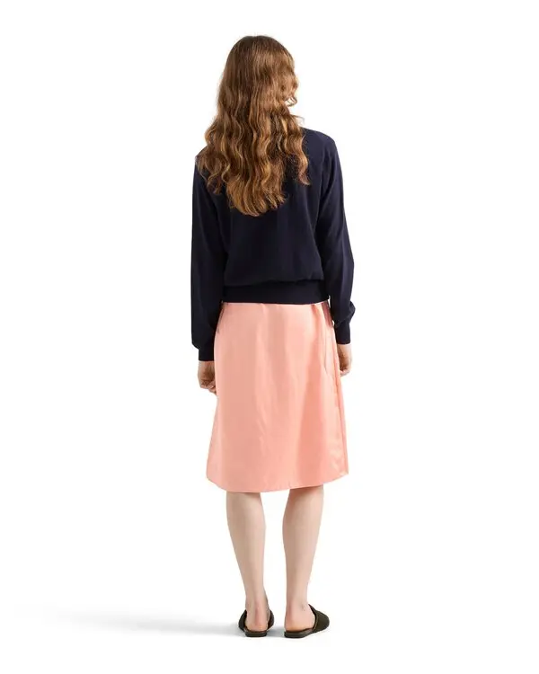 Prada Cashmere Crew-neck Sweater - Navy