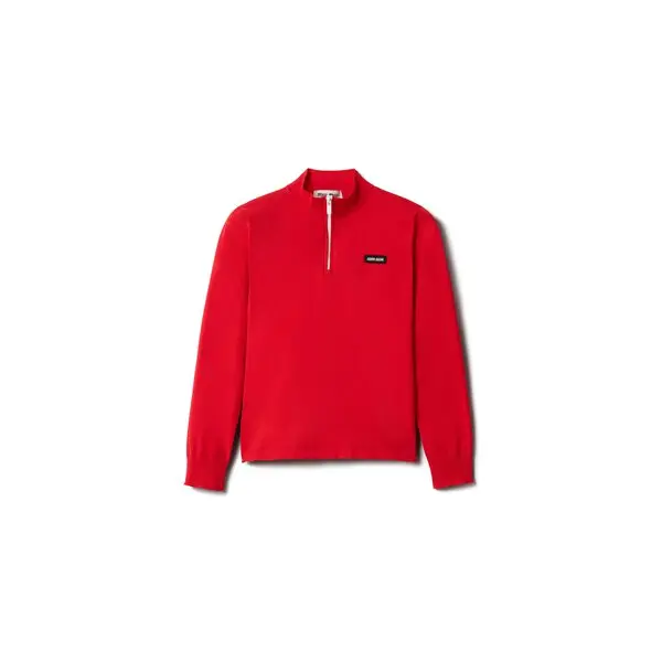 Miu Miu Technical Yarn Sweater - Red