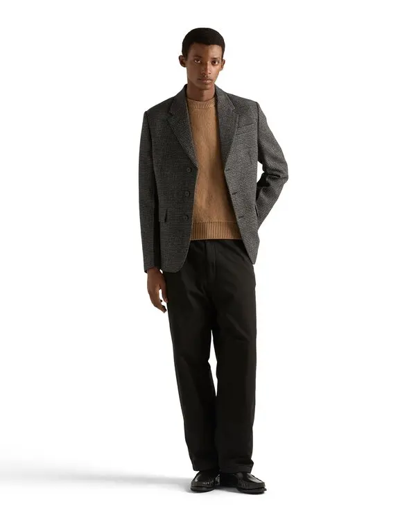 Prada Cashmere Crew-neck Sweater - Camel/camel