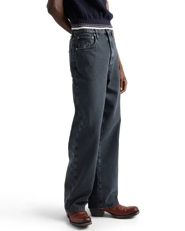 Prada Five-pocket Loose Fit Jeans