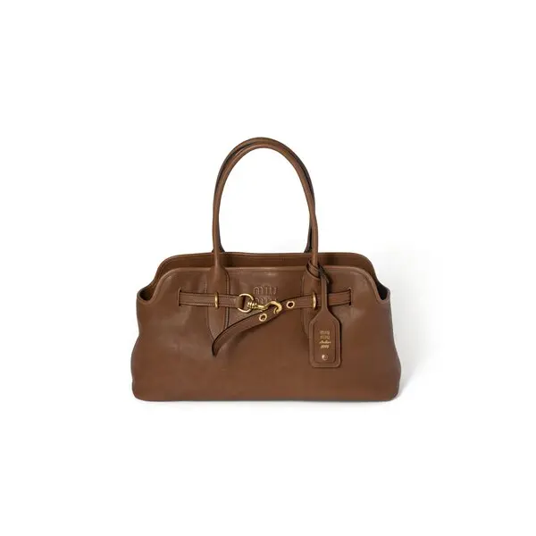 Miu Miu Aventure Nappa Leather Bag