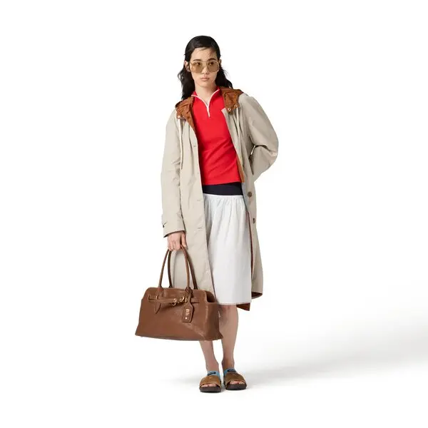 Miu Miu Aventure Nappa Leather Bag