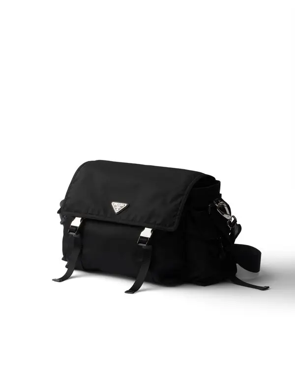Prada Re-nylon And Leather Bag