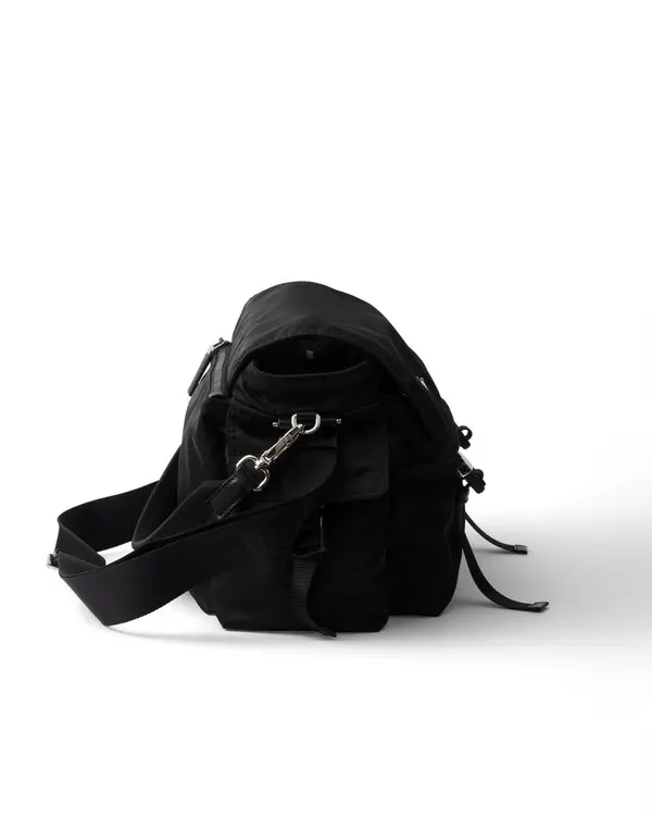Prada Re-nylon And Leather Bag
