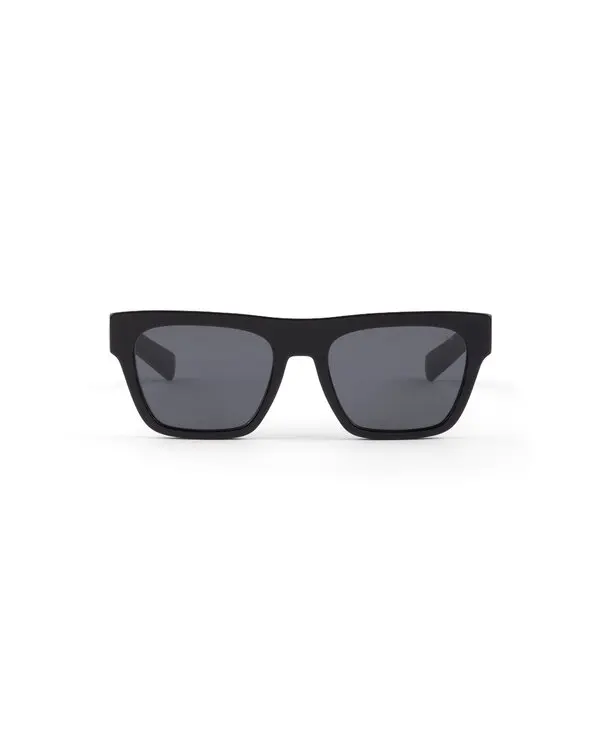 Prada Sunglasses With Logo - Slate Gray Lenses