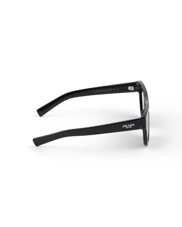 Prada Sunglasses With Logo - Slate Gray Lenses