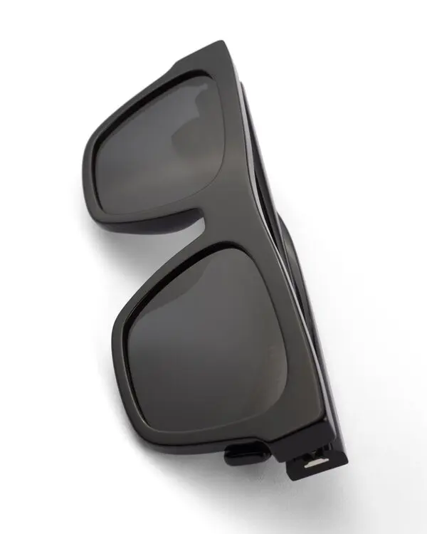 Prada Sunglasses With Logo - Slate Gray Lenses