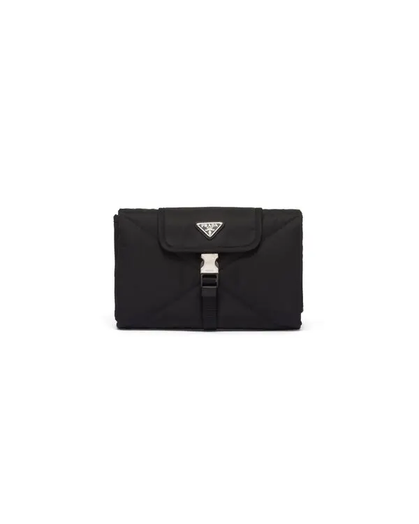 Prada Re-nylon Pet Travel Blanket - Black